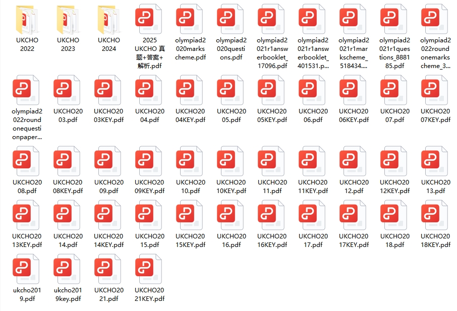 UKChO英国化学奥赛历年真题-UKChO英国化学奥林匹克竞赛官网
